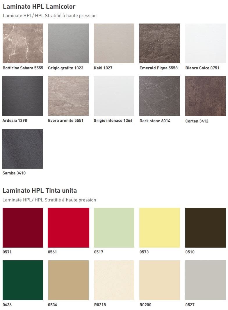 PRIMA | HPL kitchen HPL fitted kitchen with island By Floritelli Cucine