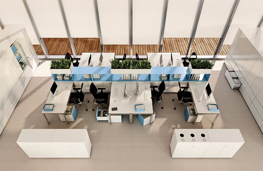 Combined Office cabinet PRIMO COMBI By Dieffebi