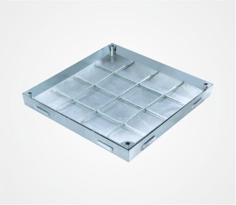 Fireproof galvanized steel inspection chamber PRO+BS ACCIAIO By FF SYSTEMS