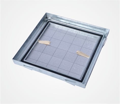 Aluminium inspection chamber PRO+THERMO-ALUMINIUM By FF SYSTEMS
