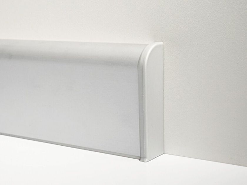 Battiscopa in alluminio METAL LINE 97/8 - PROFILPAS - Edilportale