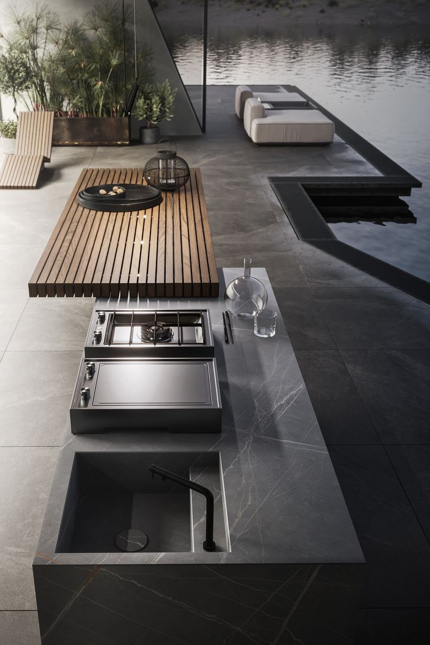 PROJECT 04 Outdoor kitchen By MODULNOVA | design Carlo Presotto, Andrea ...