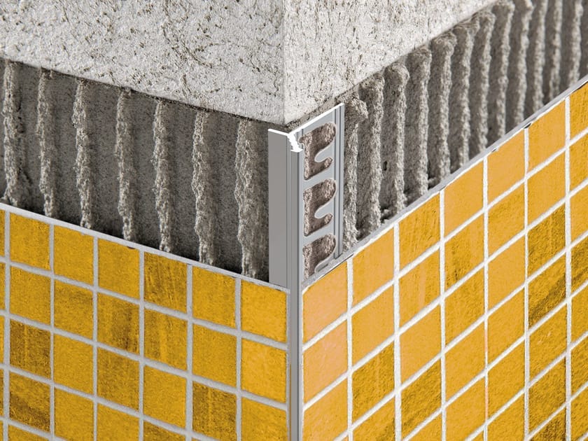 PROKERLAM LINE Aluminium edge profile for walls By PROGRESS PROFILES