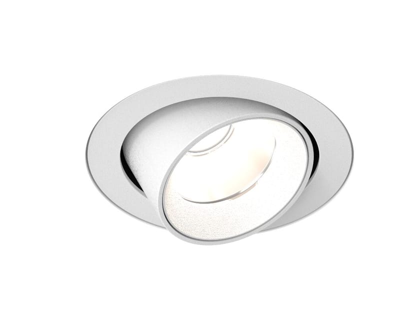 INVADER COMPACT ADJUSTABLE Faretto da incasso orientabile a LED in alluminio By PROLICHT