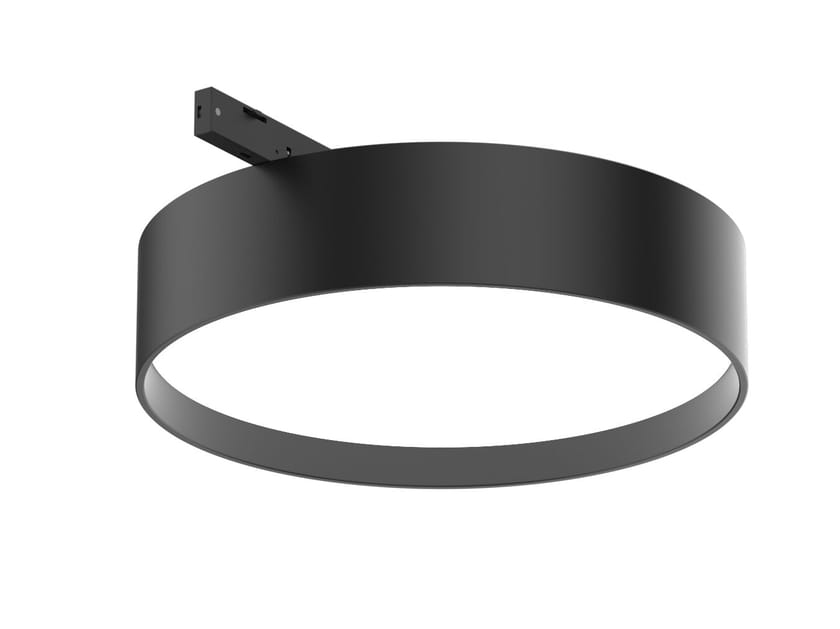 JUST BLACK SIGN LED aluminium track-Light By PROLICHT