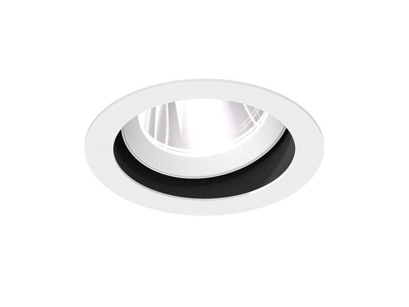 MECHANIQ ROUND COMFORT LED adjustable semi-inset die cast aluminium ...