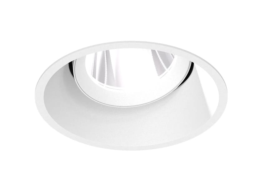 MECHANIQ ROUND DEEP Semi-inset adjustable LED die cast aluminium ...