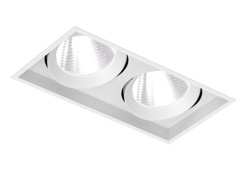 MECHANIQ SQUARE COMFORT DOUBLE Multiple semi-inset adjustable die cast ...