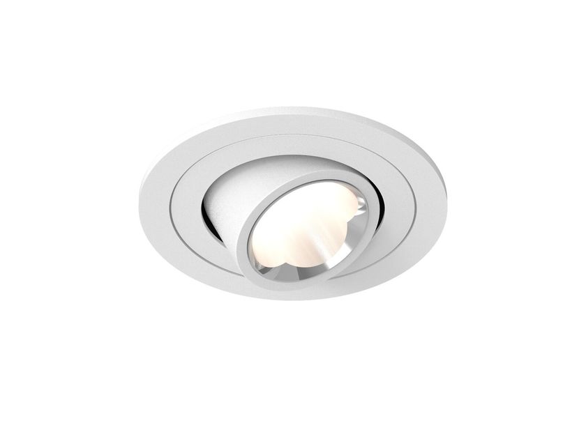OIKO PRO ADJUSTABLE Faretto orientabile rotondo da semincasso in ...