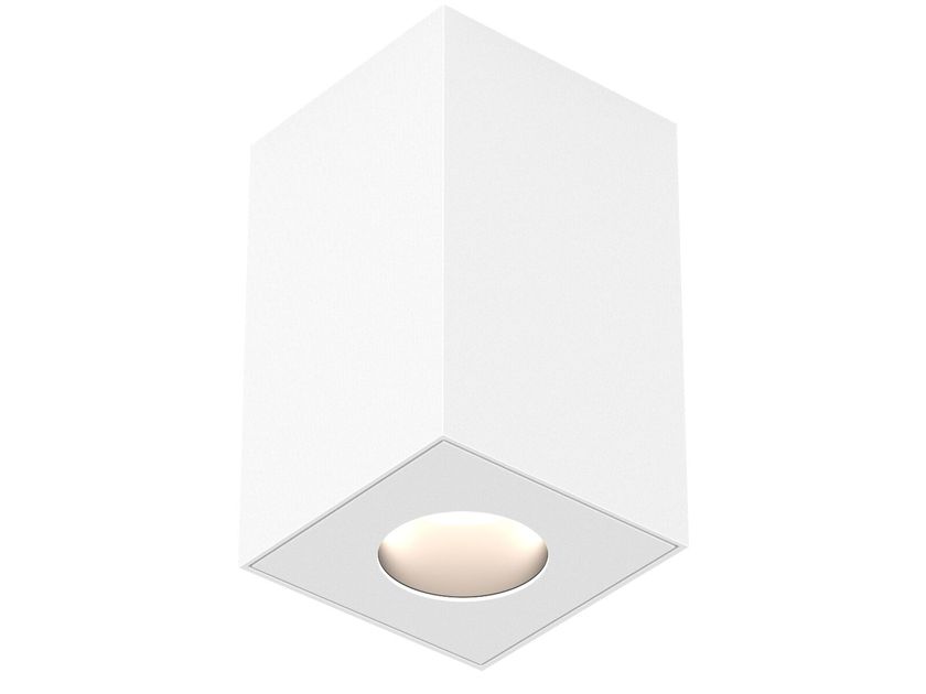 OIKO PRO SQUARE Faretto quadrato a LED in alluminio a soffitto By PROLICHT