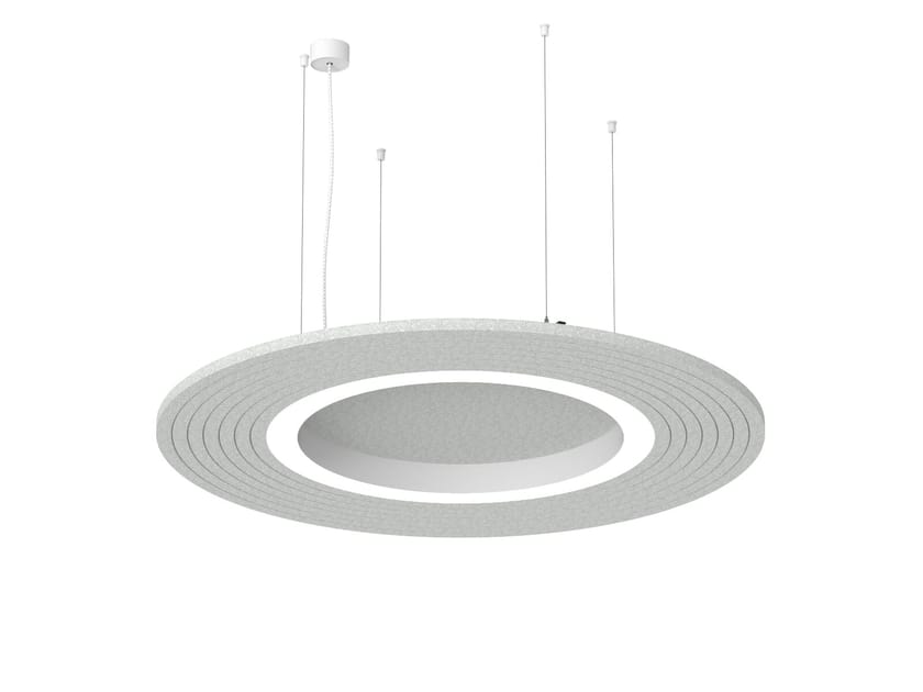 ORBIS PRO Suspension acoustique en PET recyclé By PROLICHT