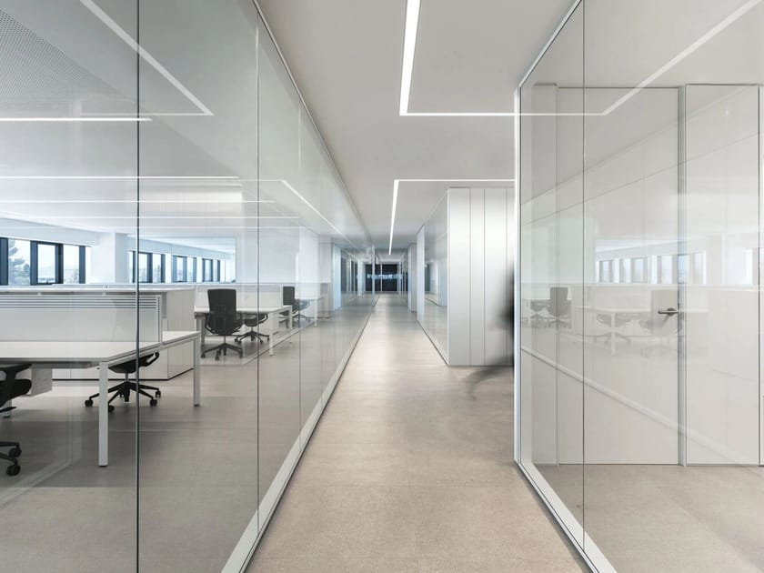 SLIDER RECESSED Perfil para iluminación lineal By PROLICHT