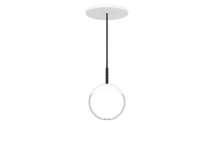 SNOOKER GLASS LED glass pendant lamp By PROLICHT