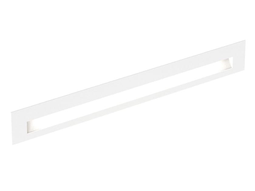 STRING STEP WIDE Wall-mounted semi-inset LED plate spotlight By PROLICHT
