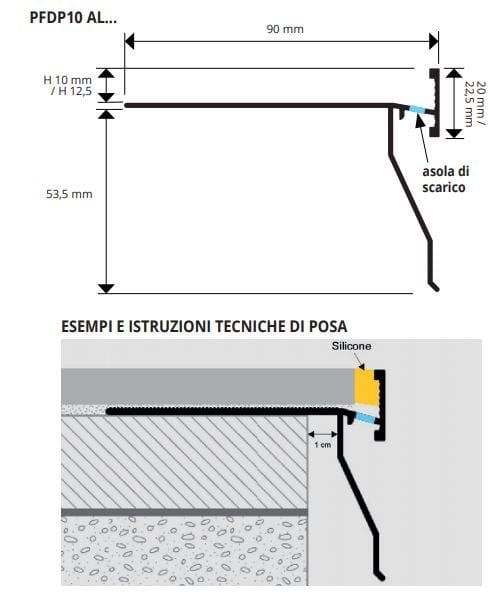 PROTERRACE DRAIN FDP Profilo e scossalina per impermeabilizzazione By ...