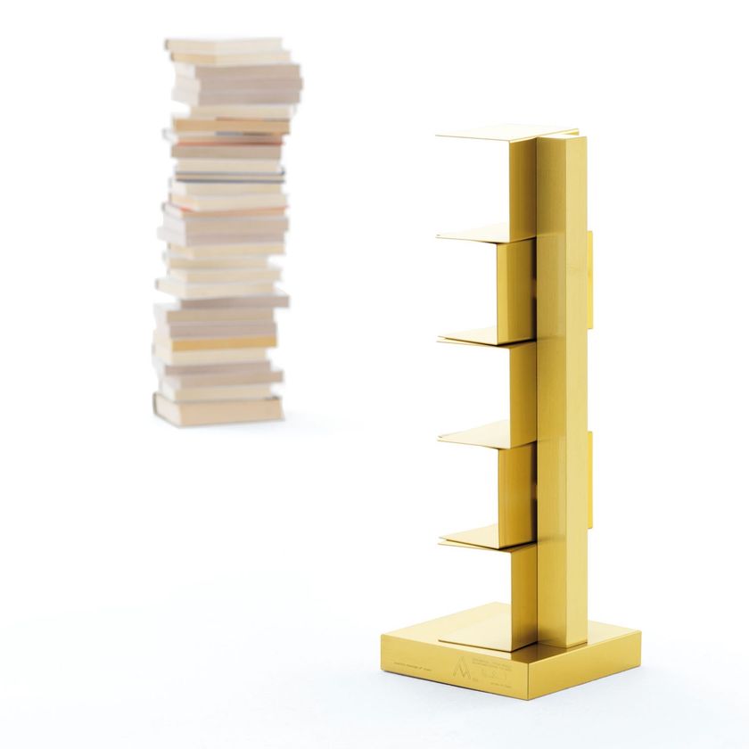 PTOLOMEO GOLD | Bookcase By Opinion Ciatti