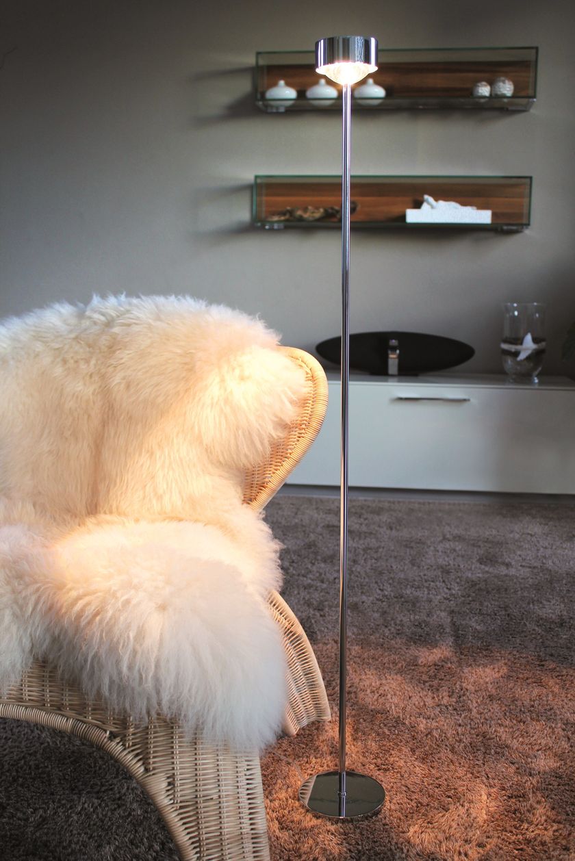 PUK EYE Lampada da terra in metallo By Top Light | design Rolf Ziel