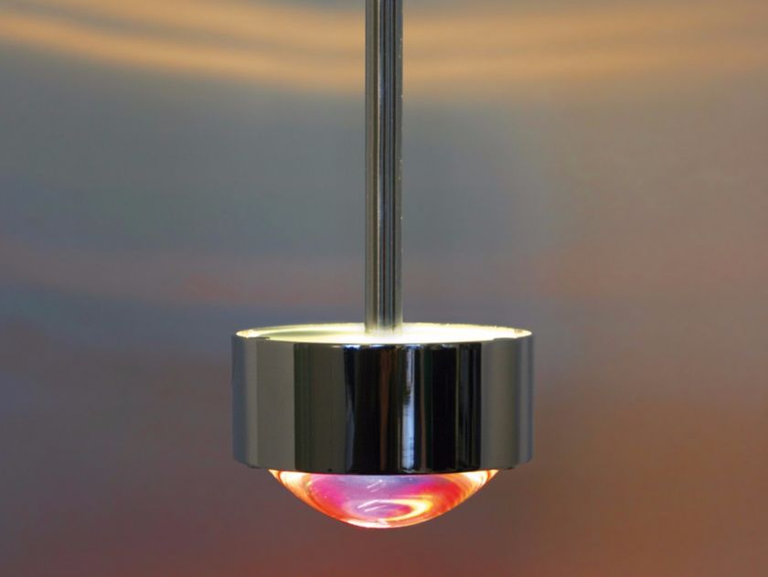 Metal pendant lamp PUK LONG ONE By Top Light design Rolf Ziel