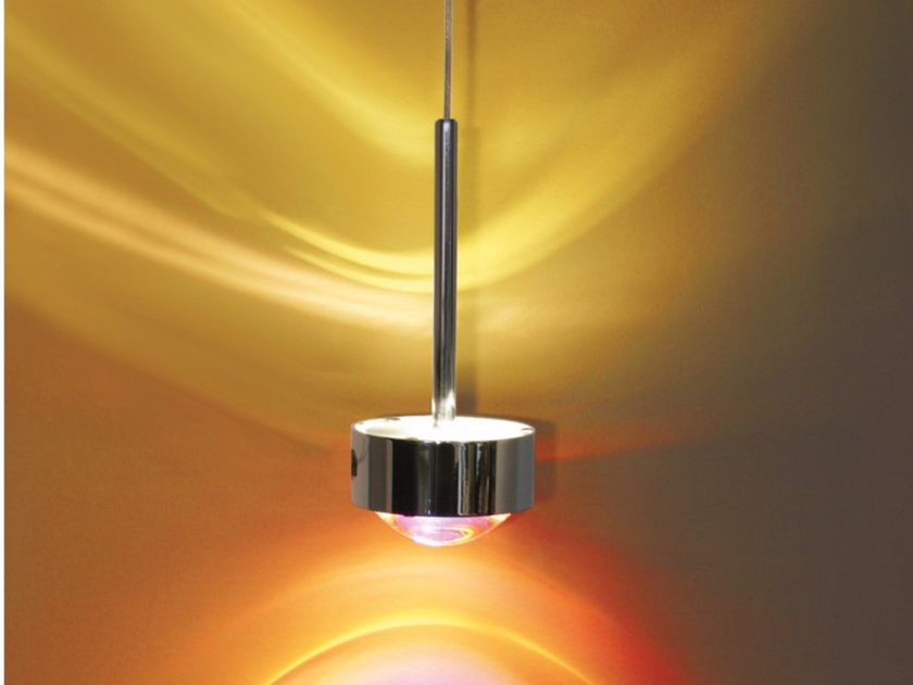 Metal pendant lamp PUK LONG ONE By Top Light design Rolf Ziel