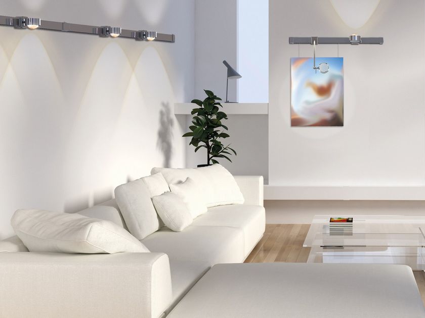 Picture light PUK SYSTEM GALLERY By Top Light design Rolf Ziel