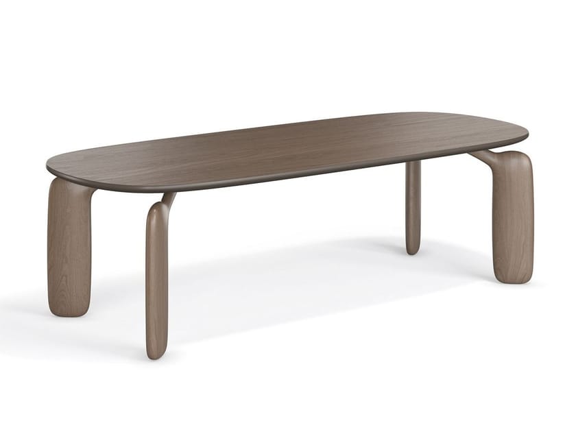 PULP Oval MDF dining table By Roche Bobois | design Eugeni Quitllet