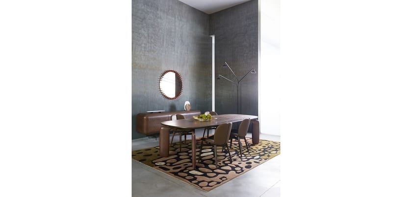 PULP Oval MDF dining table By Roche Bobois | design Eugeni Quitllet