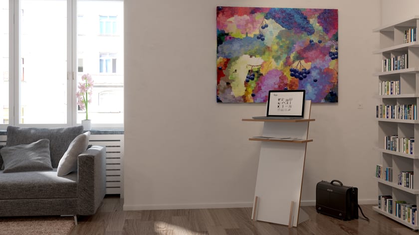 Mobile porta computer PULT By Tojo Möbel design Alexander Schenk