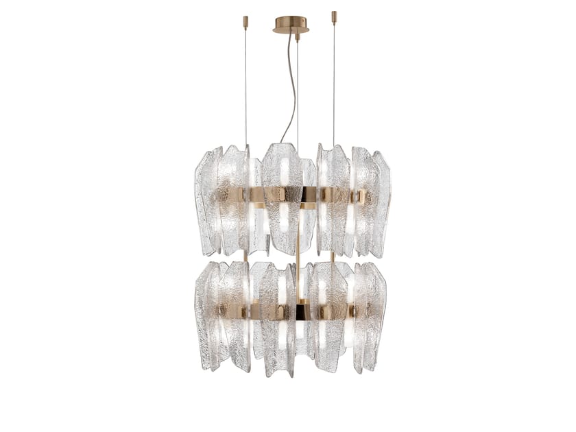 PUNK Pendant lamp By Barovier&Toso | design Roberto Lazzeroni