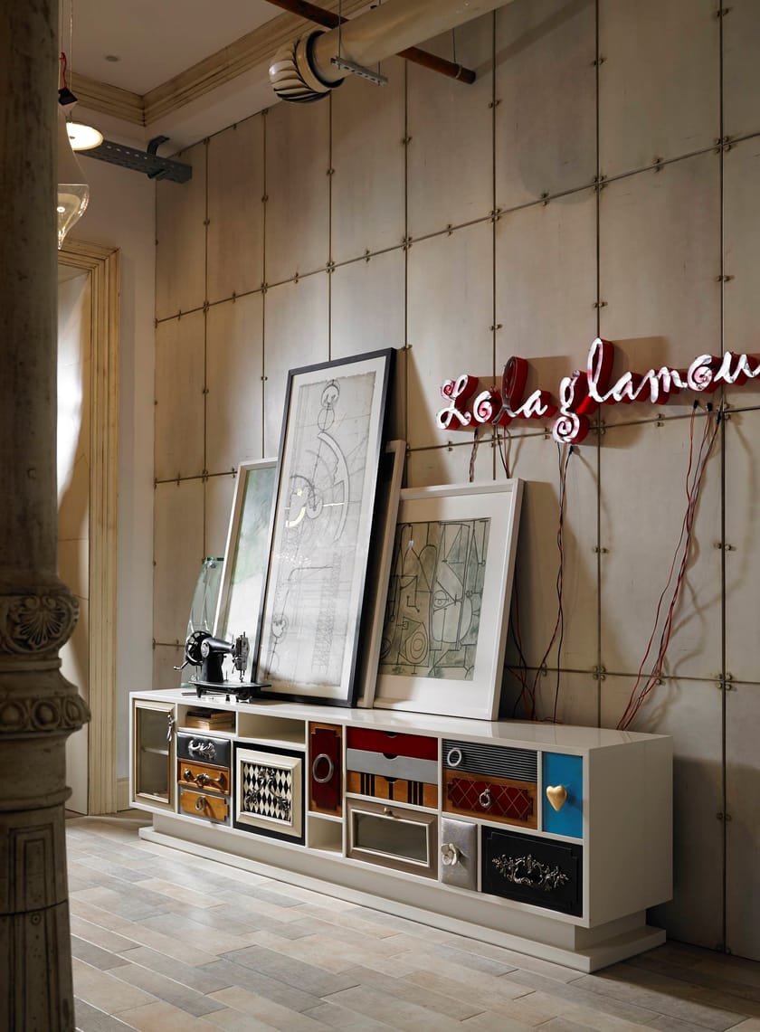 PUNK | Wooden sideboard Punk Collection By LOLA GLAMOUR