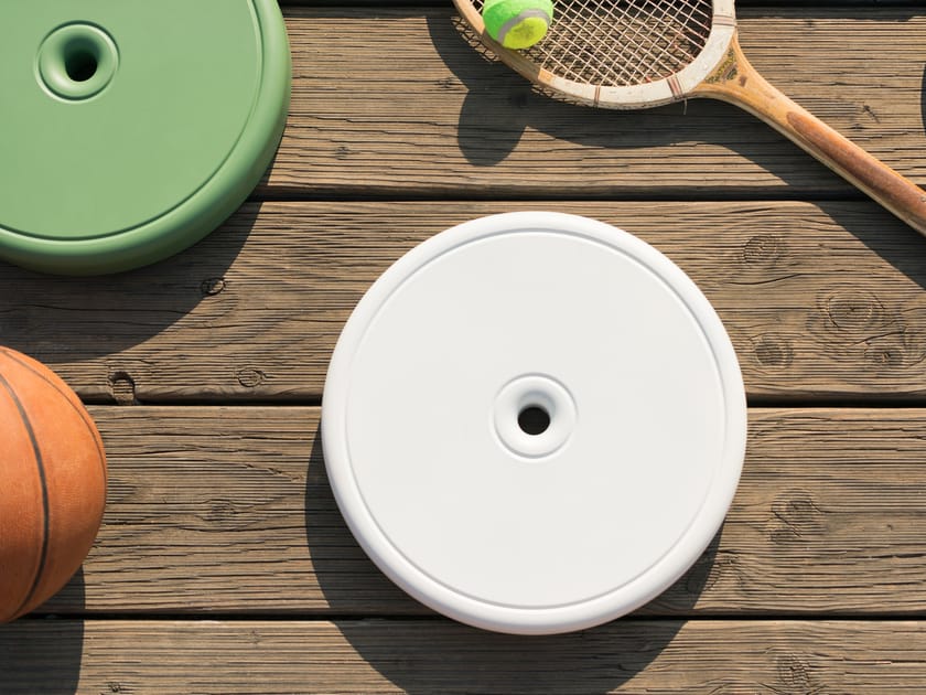 Round polyurethane foam cushion PUNTO 01 By Sentat design Studio Inma ...