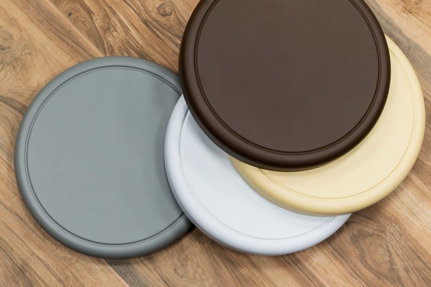 Round polyurethane foam cushion PUNTO 02 By Sentat design Studio Inma ...