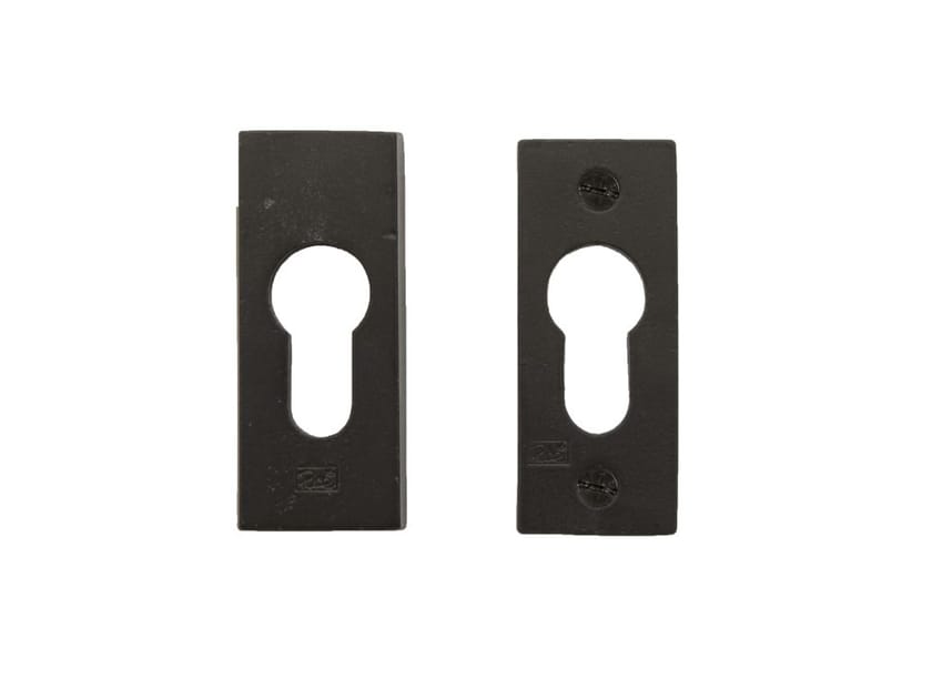 Rectangular keyhole escutcheon PURE 10233 By Dauby