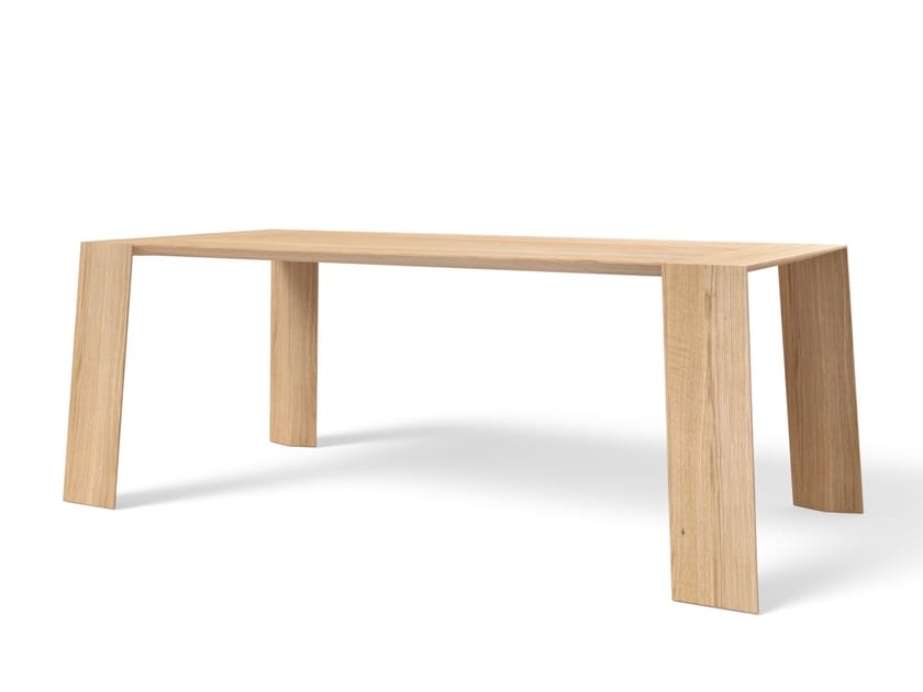 PURE 200 | Dining table Rectangular wooden dining table By JAVORINA ...