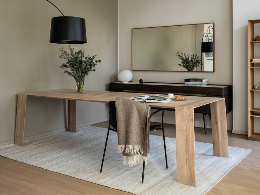 PURE 220 | Table à manger Table à manger rectangulaire en bois By ...