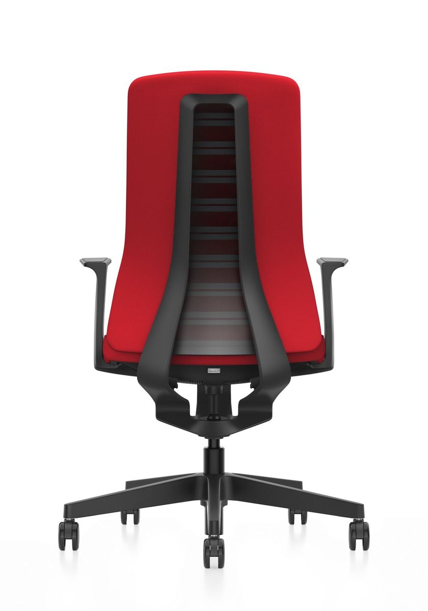 Fabric task chair with 5-Spoke base with armrests PURE IS3 PU113 By ...