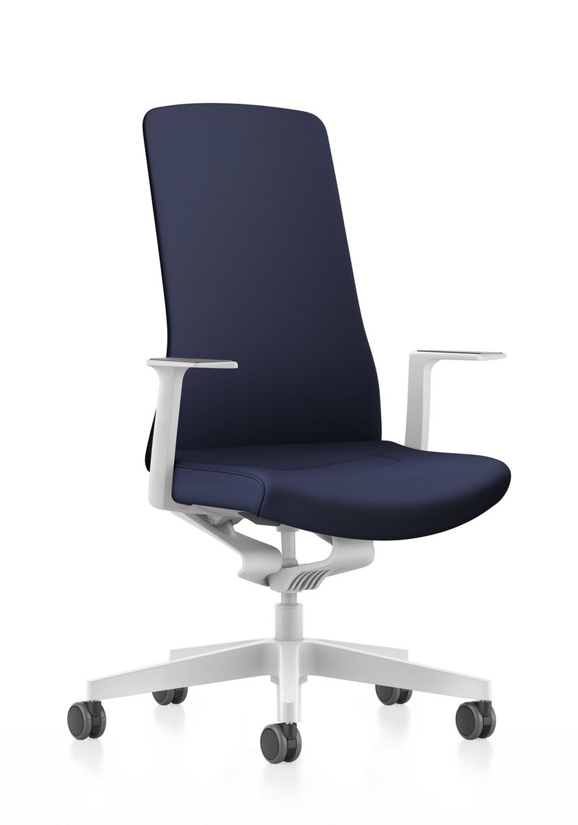 Fabric task chair with 5-Spoke base with armrests PURE IS3 PU113 By ...