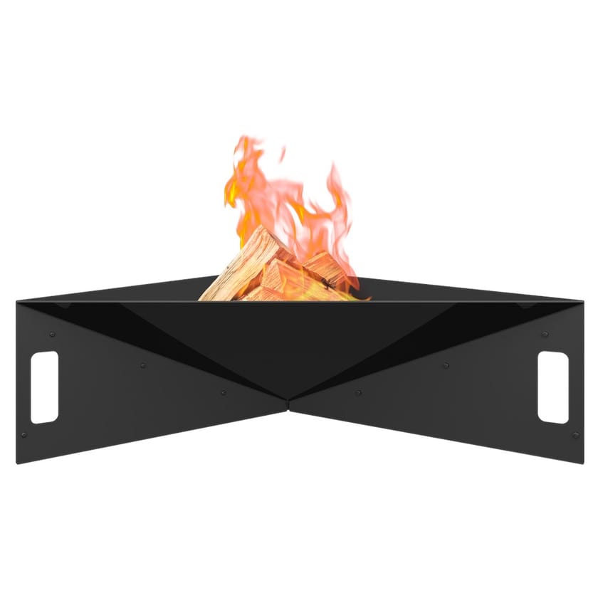 Steel fire baskets PYRAMID By Kratki