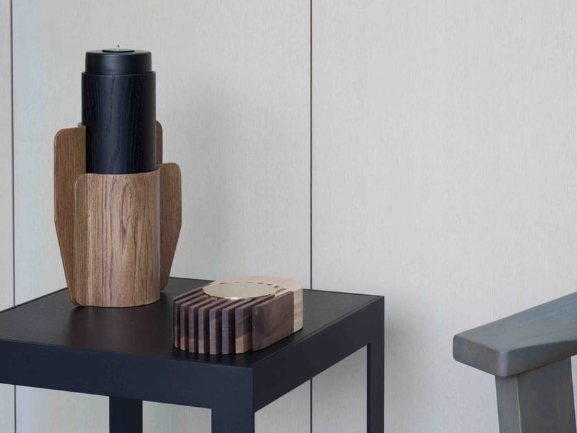 Wooden candle holder PYXIS By Ooumm design Dan Yeffet