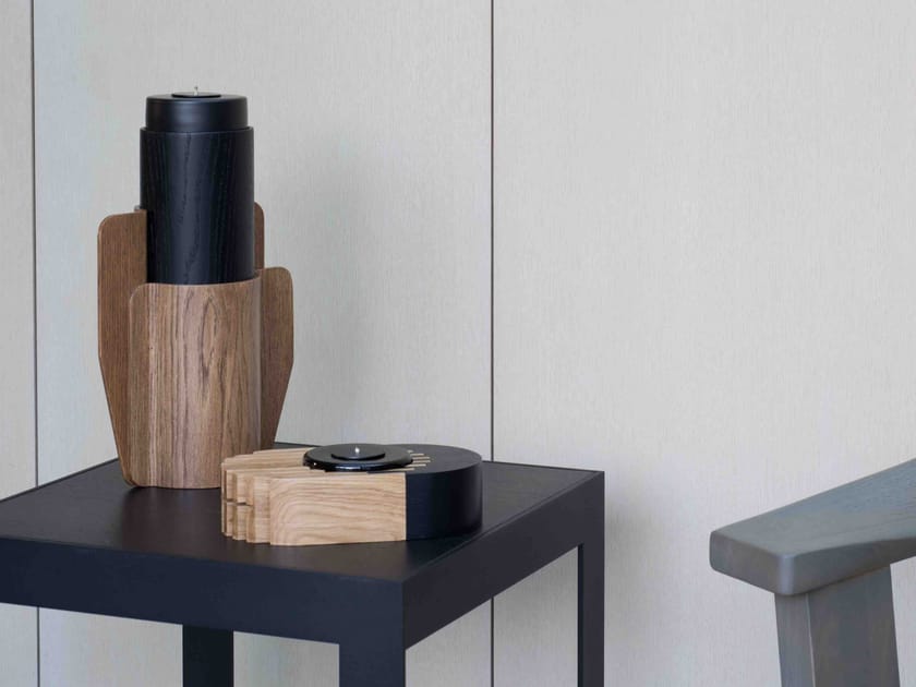 Wooden candle holder PYXIS By Ooumm design Dan Yeffet