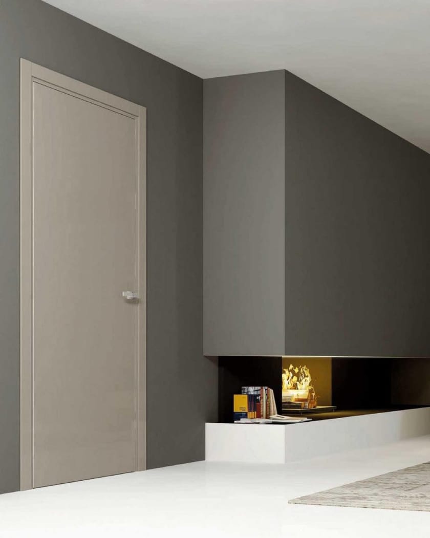 PRIMA ONE Puerta batiente de madera By Pail Serramenti