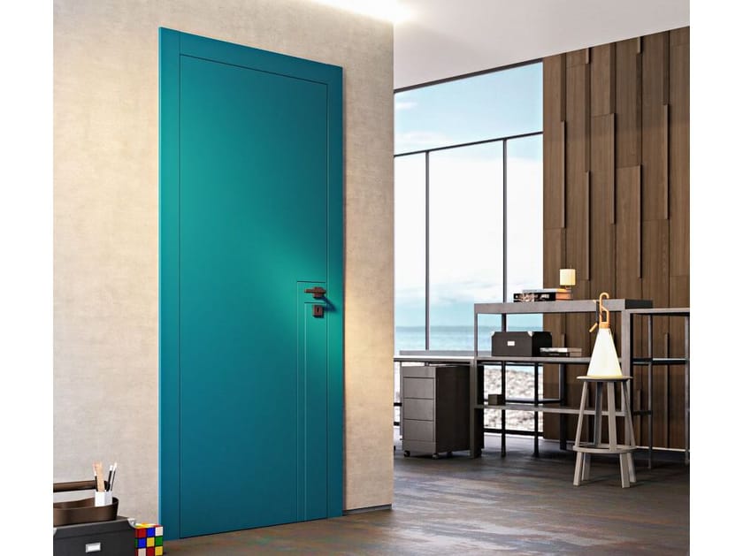 RIGA CATANIA Hinged wooden door By Pail Serramenti