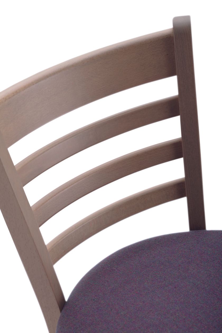 AMERICA 491A.i2 High beech stool with integrated cushion By Palma