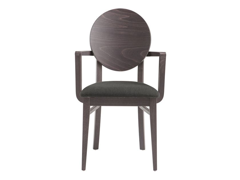 WOODY 49WP.m2 Medallion beech chair By Palma