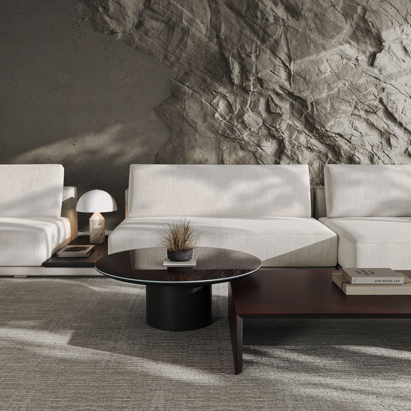 NEUTRON CIRCLE Coffee table By Palo Nero