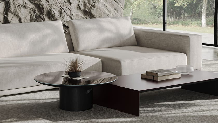 NEUTRON CIRCLE Coffee table By Palo Nero