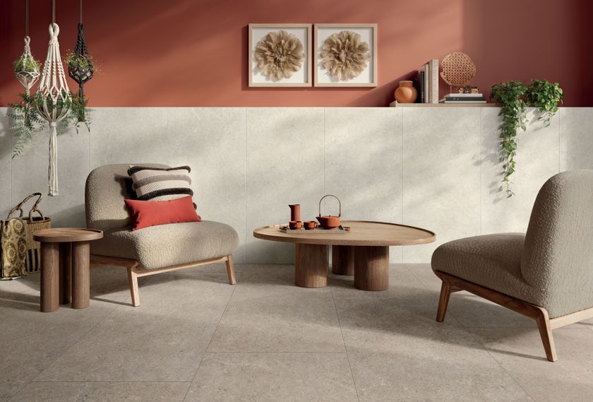 SURROUND ROW Flooring By Panaria Ceramica