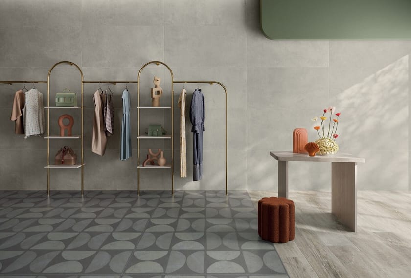 TERRENOIRE Porcelain stoneware wall/floor tiles with stone effect By ...