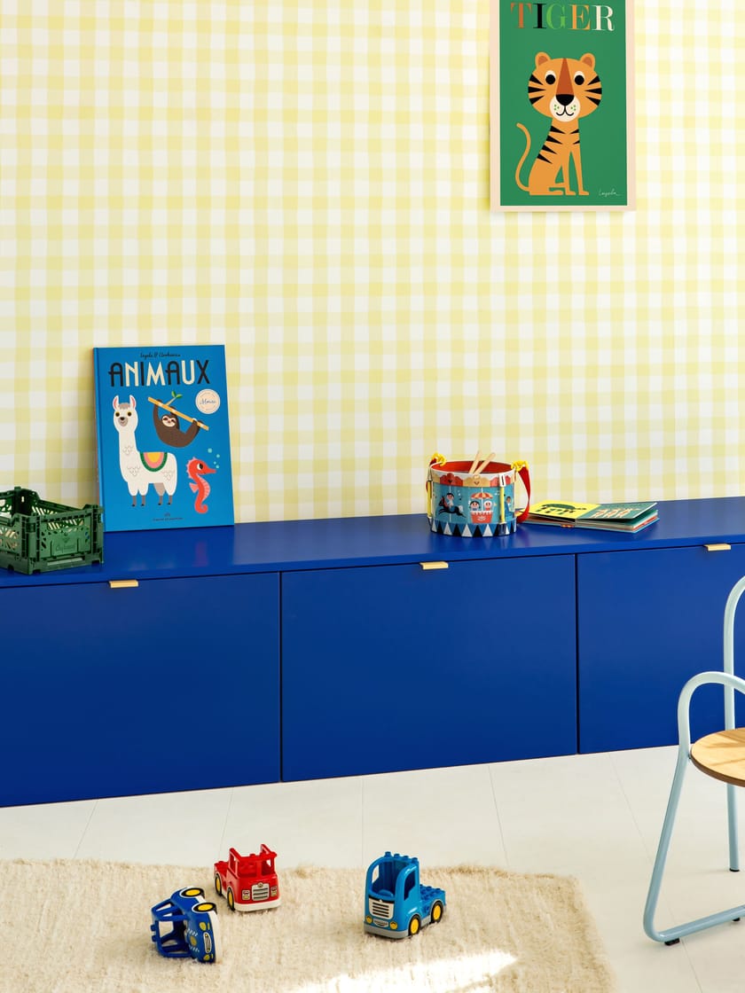 LE PETIT VICHY Carta da parati a striscia unica By PaperMint