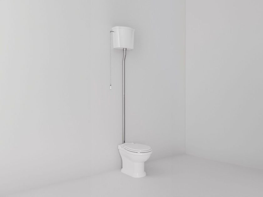 CROWN Floor mounted ceramic toilet with external cistern By Park Avenue