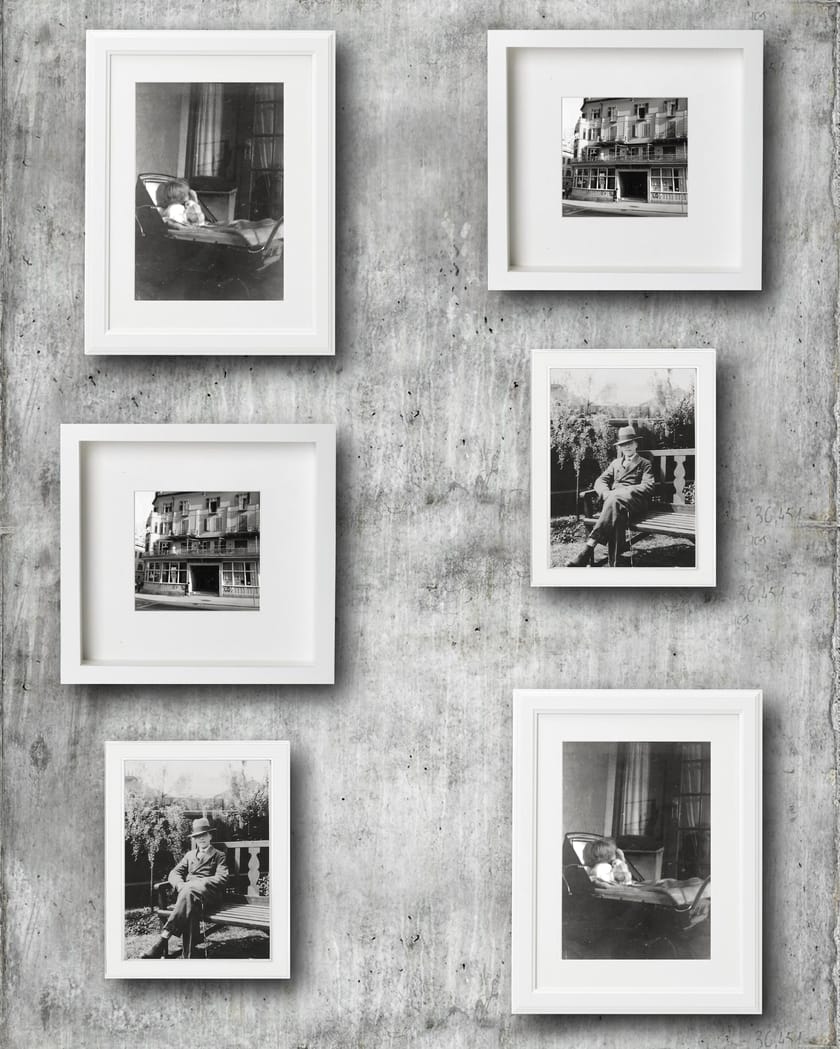 PICTURE FRAME Motif vinyl wallpaper By Mineheart | design Young & Battaglia